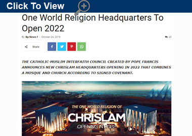 AWLITLD: One World Religion. It is Now Here!